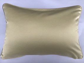 Dekorační povlak na polštář 35*50 cm s paspulí vanilková, český výrobce Tibex