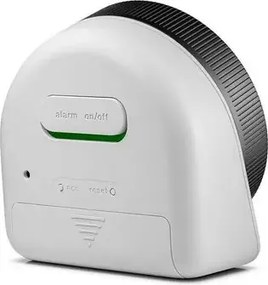 Braun BC24 bílá / Digitální budík / LCD / DCF (Rádiem řízené) / 1x AA