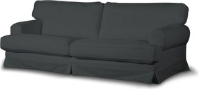 Potah na pohovku IKEA Ekeskog rozkládací barva šedá látka sametová