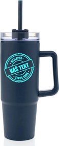 Personalizovaná cestovní termoska s průhledným víčkem - nejlepší xx SINCE xx