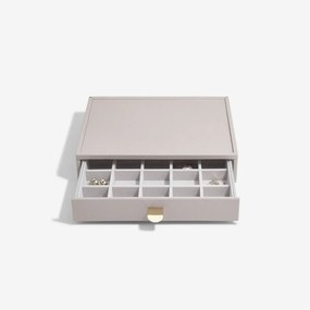 Šperkovnice se šuplíky 3 v 1 Stackers Taupe Classic Drawers | šedobéžová 75886