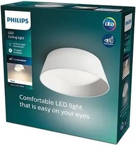 Philips Dawn CL258 14W 34cm bílá / Přisazené svítidlo / LED / 1100lm /