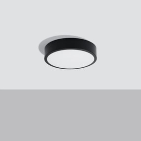 Sollux Lighting Stropní svítidlo ONYX 30 černá LED 3000K