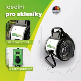 BioGreen elektrické vytápění Palma 2.0 s přídavným digi termostatem - IPX4