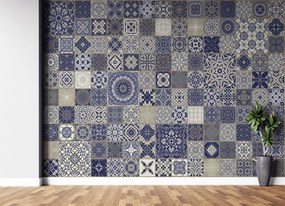 Gario Fototapeta Orientální modrá mozaika - Andrea Haase Materiál: Vliesová, Rozměry: 200 x 140 cm
