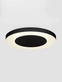 LED stmívatelné černo-bílé moderní stropní svítidlo Pada