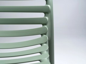 Nardi Plastová barová židle DOGA Odstín: Cappuccino - Hnědá