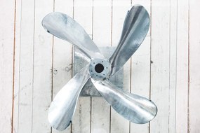 Designový konferenční stůl Propeller, 60 cm, stříbrný