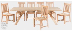 Massive home | Sestava z teaku SPIDER NANDA SET -