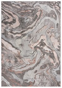 Flair Rugs koberce Kusový koberec Eris Marbled Blush - 80x150 cm