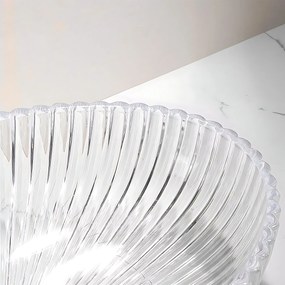 Rea Nicole, skleněné umyvadlo na desku 510x345x150 mm, čirá, REA-U4701