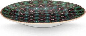 Pip Studio Berry Blues talíř Ø12cm, zelený (Talíř z tenkostěnného porcelánu)
