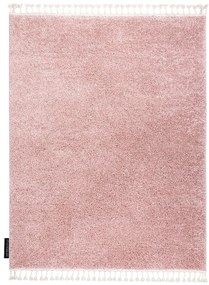 Dywany Łuszczów, Kusový koberec Berber 9000 pink, 180x270, růžová, obývací pokoj