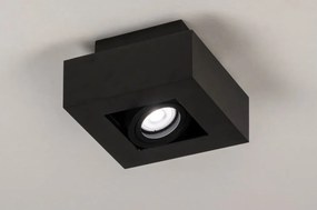 Stropní stmívatelné LED svítidlo do kuchyně Rivolli Black 1