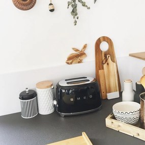 Černý topinkovač Retro Style – SMEG