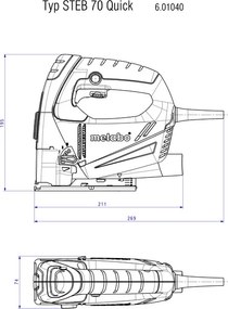 Metabo STEB 70 Quick