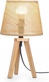 Lampa na noční stolek boho Natural, 32 cm