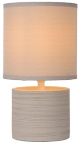 Lucide 47502/81/38 stolní lampa Greasby, krémová, E14, 26cm