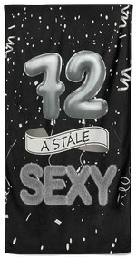 Osuška Stále sexy – černá (věk: 72)