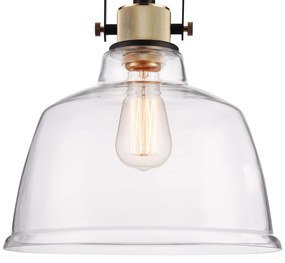 MAYTONI Irving, skleněné závěsné svítidlo, čirá Ø - Průměr: 20 cm