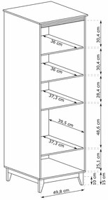 Obývací stěna WINDSOR k | 5 dílů | kašmír