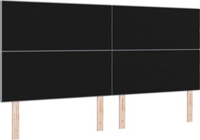Výškově nastavitelné čelo postele Světle šedá 200 cm textil 3337860