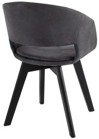 Designová židle Colby antik šedá