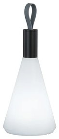 Bílo-černá LED stolní lampa (výška 31,5 cm) Prian – Fischer &amp; Honsel