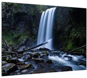 Skleněný obraz - Vodopád (70x50 cm)