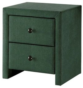 Noční stolek PRIMA 3 (Tmavě zelená)