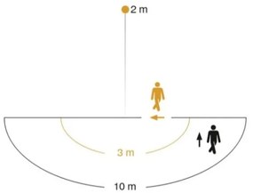 STEINEL 005917- Venkovní nástěnné svítidlo se senzorem L585S 1xE27/60W bílá IP44