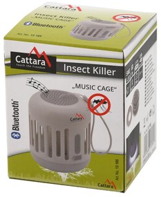 Cattara Nabíjecí bluetooth svítilna s lapačem hmyzu Music cage, 60 lm