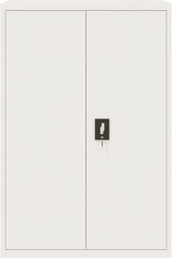 Kartotéka bílá 90 x 40 x 140 cm ocel 339744