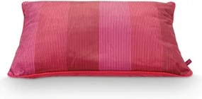 Pip Studio dekorační polštář Multi Stripe 50x70 cm, červený (Dekorační polštář s výplní)