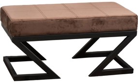Asir Taburet RINA 45x90 cm hnědá 591GRC1131