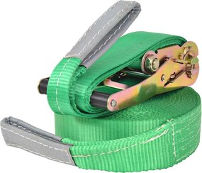 Slackline, 15 m x 50 mm, 150 kg, zelená 142666