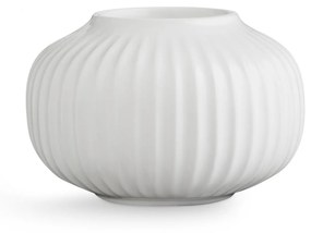 KÄHLER Keramický svícen Hammershøi White, bílá barva, keramika