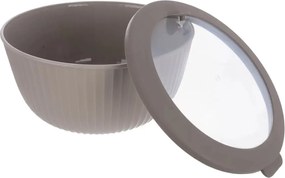 Orion Mísa / box s víkem DORA 4,2L, kulatá pr. 24,5 cm, sv. hnědá