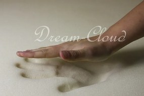 Dream-Cloud Premium anatomický polštář z BIO paměťové pěny proti spánkovému apnoe a chrápání XL 62x34x15/10cm