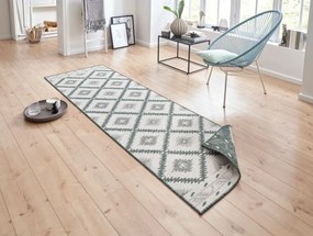 NORTHRUGS - Hanse Home koberce Kusový koberec Twin Supreme 103431 Malibu green creme – na ven i na doma - 160x230 cm