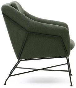 Zelené křeslo Brida – Kave Home