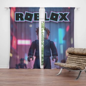 Sablio Závěs ROBLOX Neonové město: 2ks 140x250cm