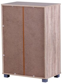 Bruxxi Botník pro 12 párů Taja, 90 cm, Sonoma dub