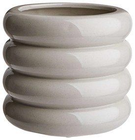 HOOP Květináč 14 cm - šedá