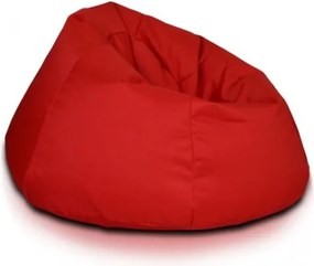 Sedací vak koule Maxi polyester TiaHome - Červená