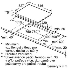 Bosch PXV875DC1E Indukční varná deska