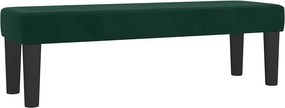 Box spring postel s matrací tmavě zelená 160x200 cm samet 3137974