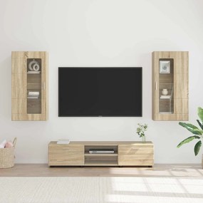 Sestava TV skříněk FLORIN 3 ks Sonoma dub Kompozitní dřevo 3397926