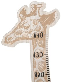 Dětská dřevěná dekorace na zeď Giraffe 36x140 cm