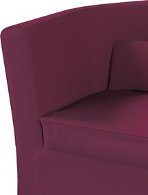 Potah na křeslo IKEA Ektorp Tullsta barva švestková